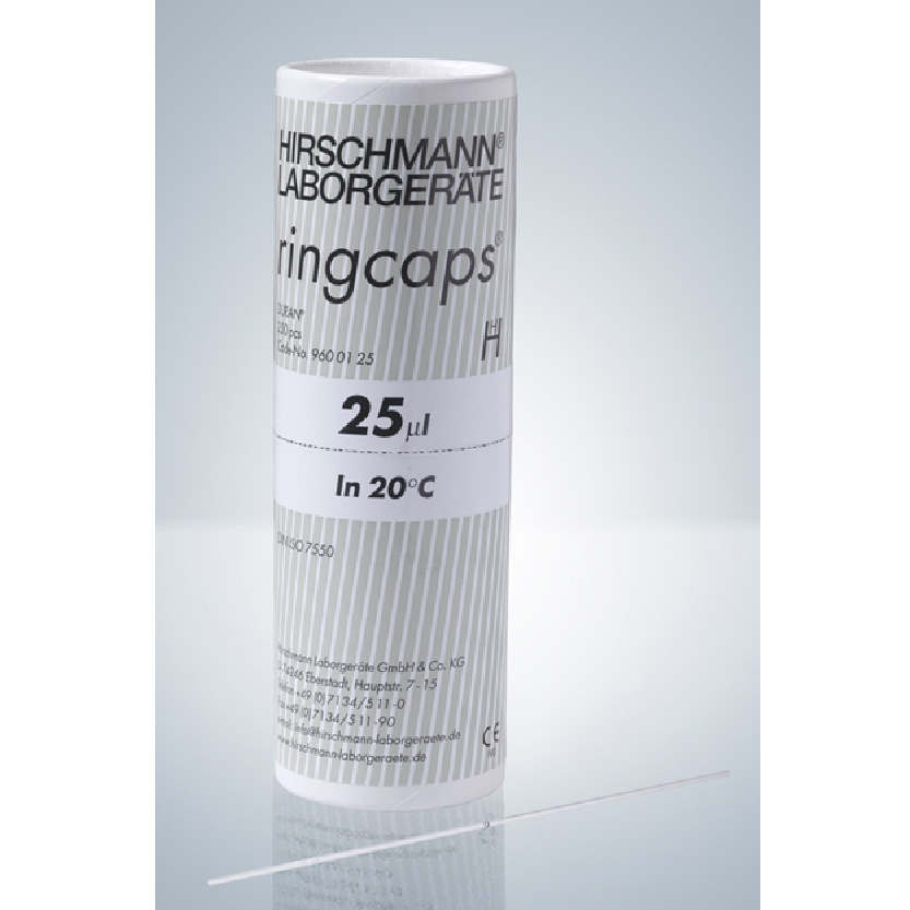 Ringcaps® disposable capillary pipettes - labmallx.com | Laboratory ...