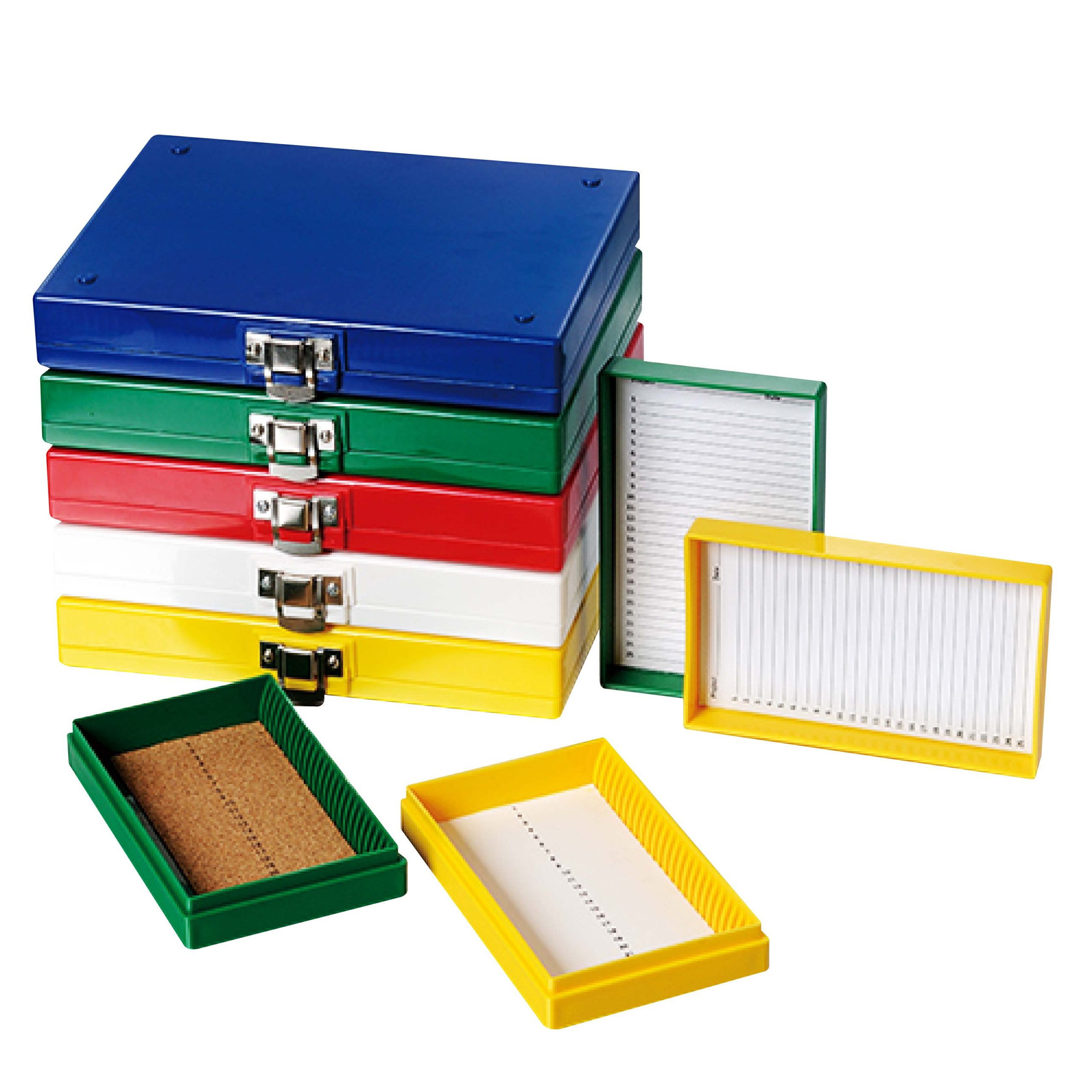 Slide Storage Boxes, 25-Place or 100-Place - labmallx.com | Laboratory ...