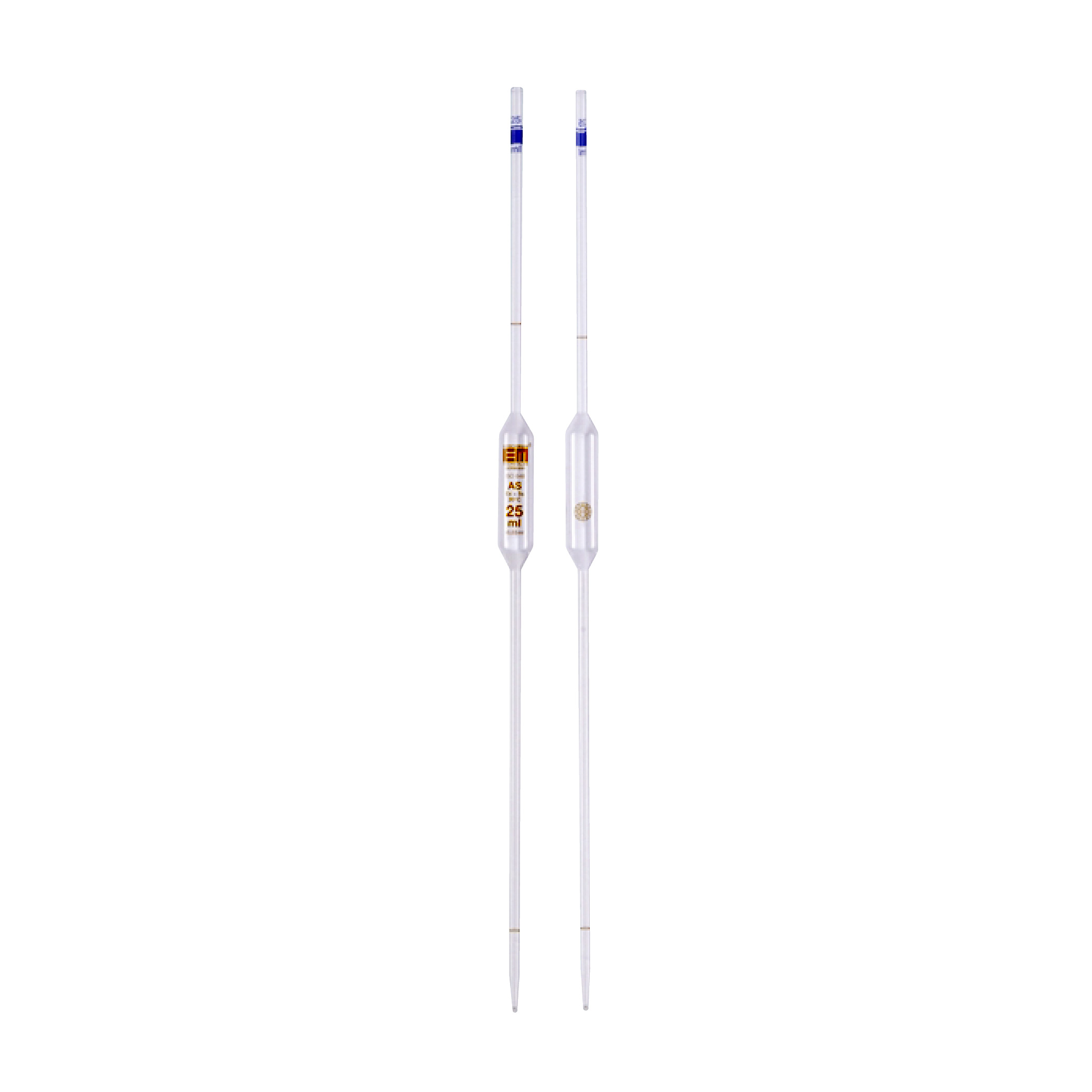 Volumetric pipette, class AS, brown graduation, 2 marks - labmallx.com ...